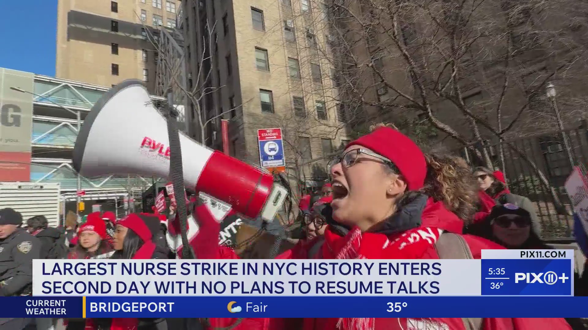 NYC hospitals make major adjustments as nurses' strike continues