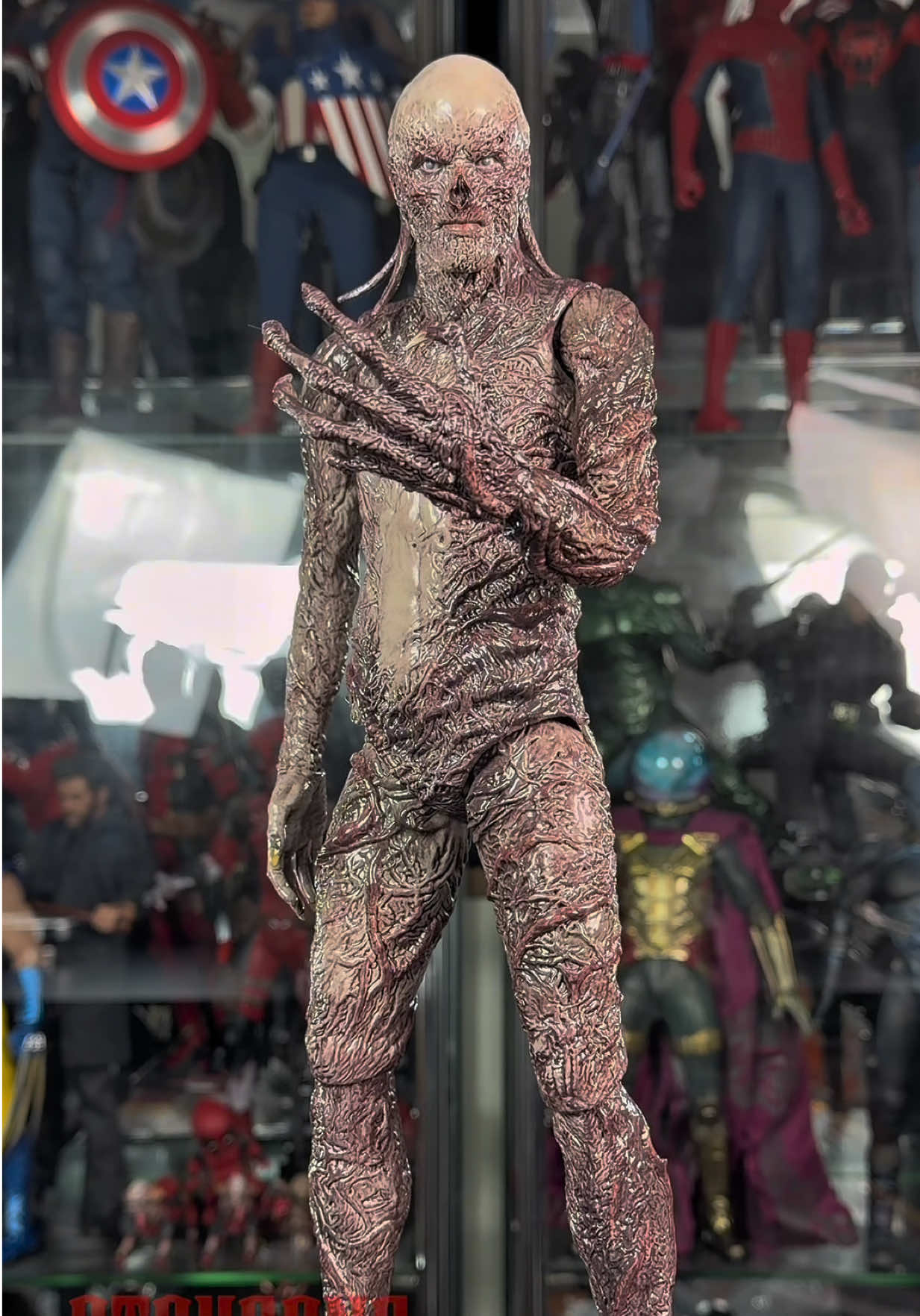 ThreeZero Vecna ASMR figure close-up review