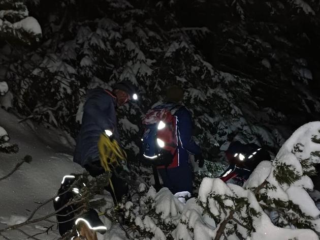 Bergwacht rettet Hund nach vier Stunden im Schnee