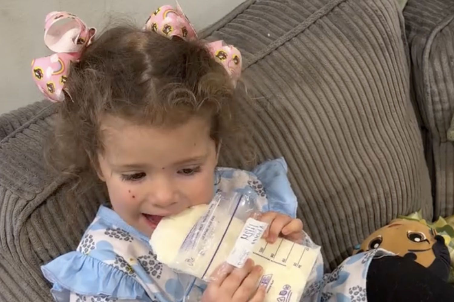 Mom isn't sure what to do with her final bag of frozen breast milk ...