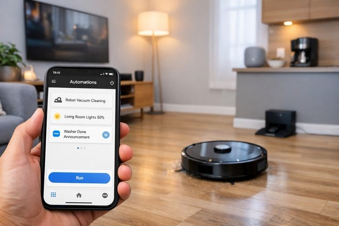 Google Home aggiorna le automazioni e apre ai robot aspirapolvere