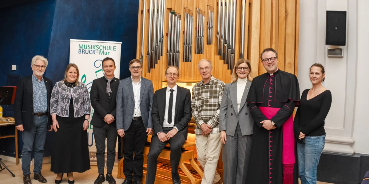 Klangvoller Neuzugang: Musikschule Bruck erhält Orgel aus Graz