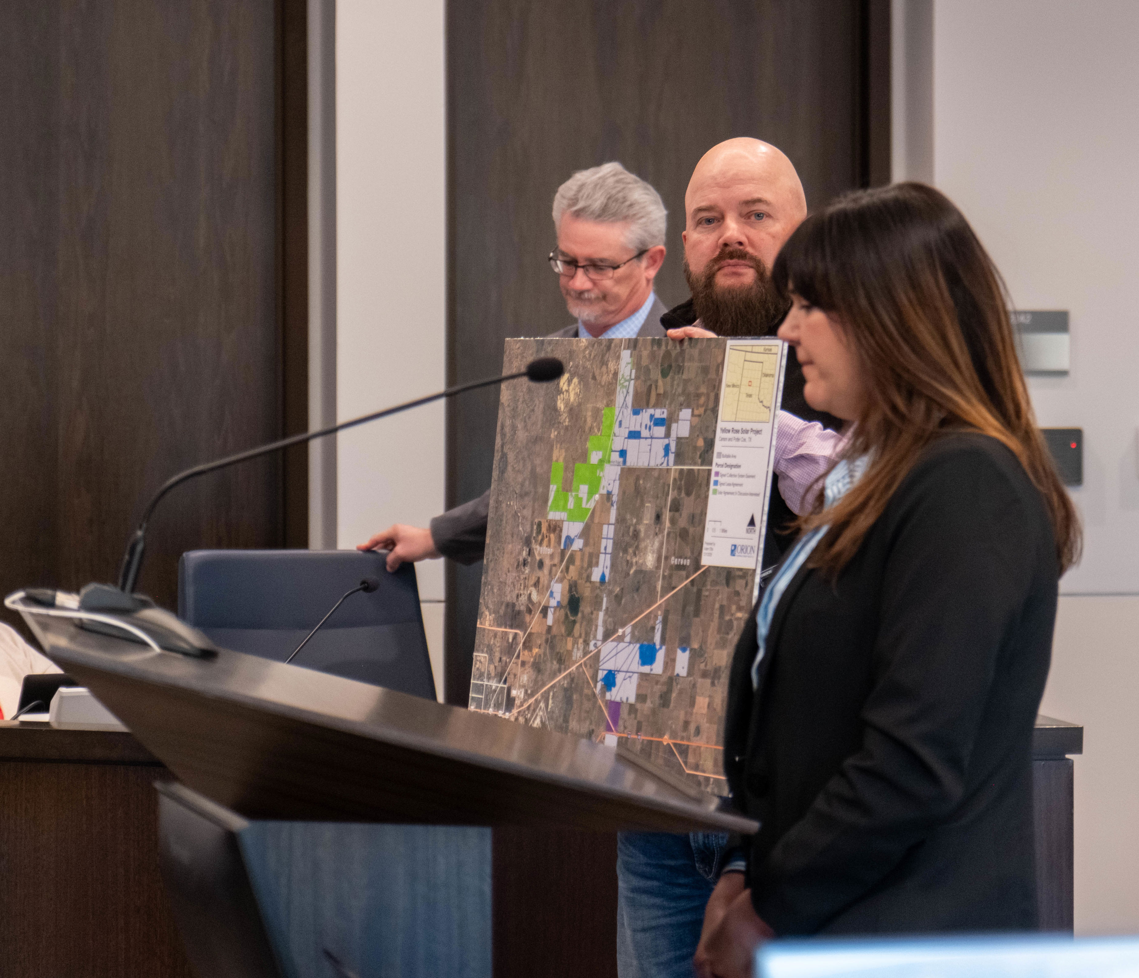 Potter County votes 4–0 to advance tax framework for $4B solar project