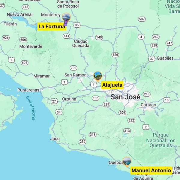 Planning a week in Costa Rica? Here’s a route that makes sense