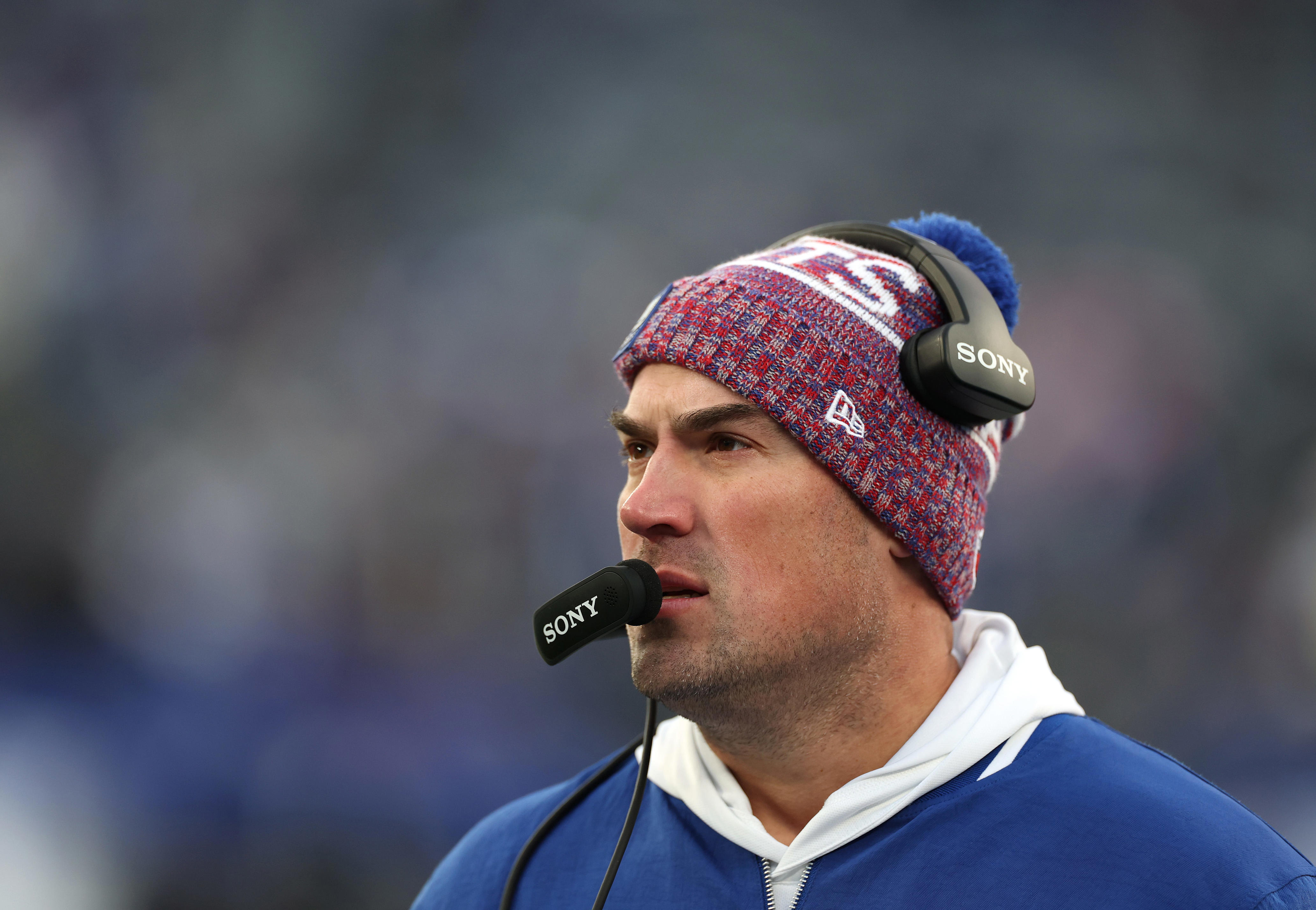 Lions line up interview with Giants interim head coach Mike Kafka