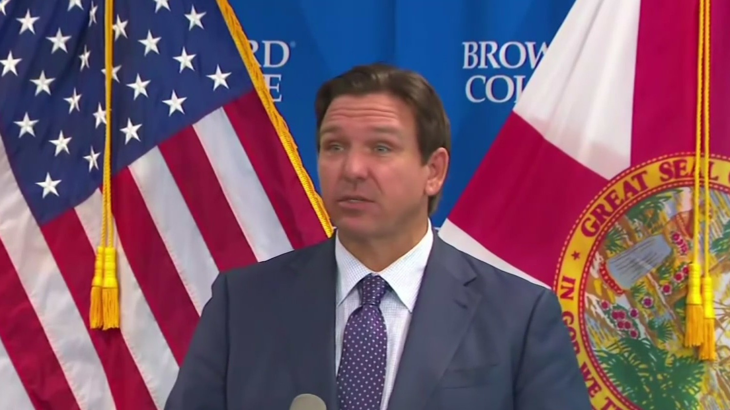 Florida Gov. Ron DeSantis calls Broward County Public Schools a disaster