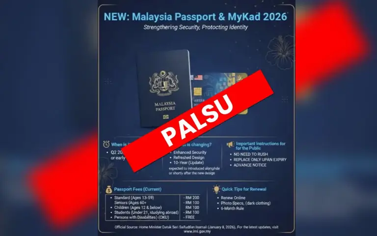 Viral 'new' passport, MyKad design fake, says home ministry