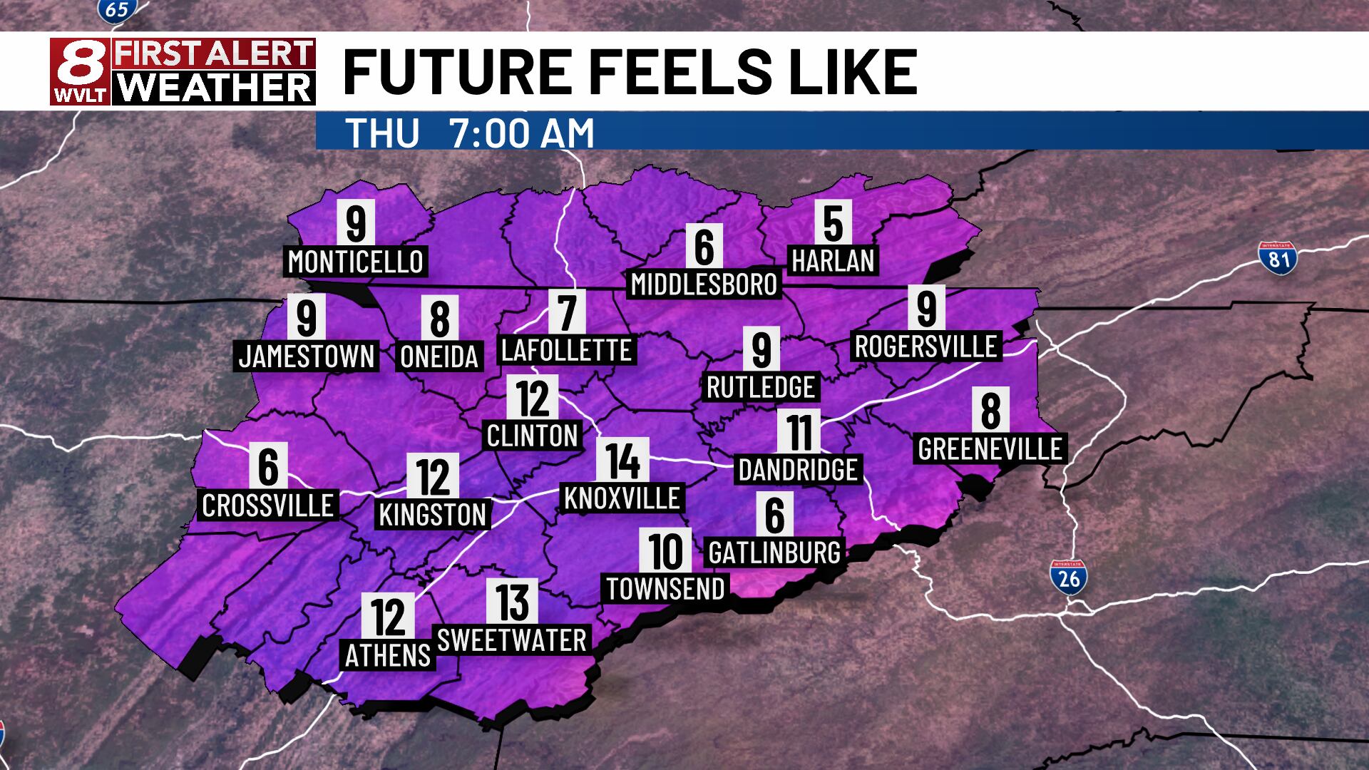 Rain and mountain snow before extreme wind chills Thursday