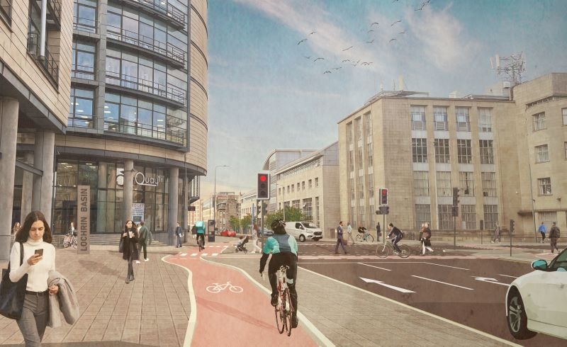 Edinburgh streets: Safe routes campaigners back Fountainbridge active ...