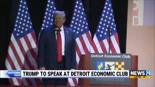 Trump to speak at Detroit Economic Club