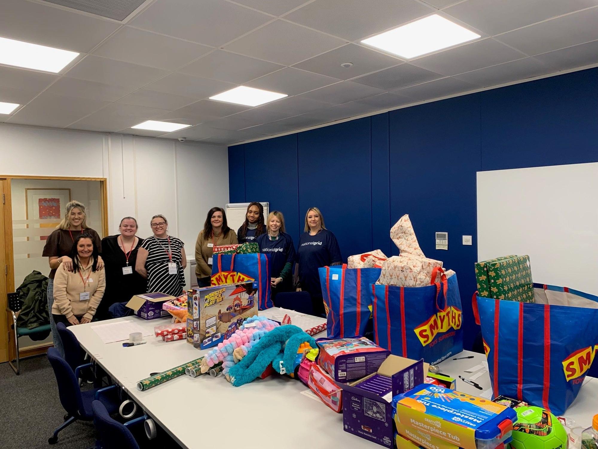 National Grid and P3 Charity bring joy to local families with toy and ...