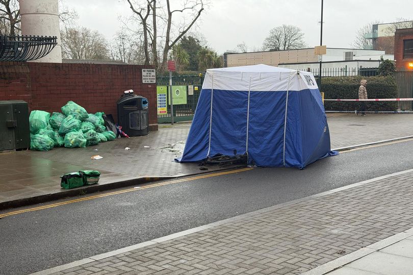 Feltham stabbing scene first photos as tributes grow for teenager, 18 ...