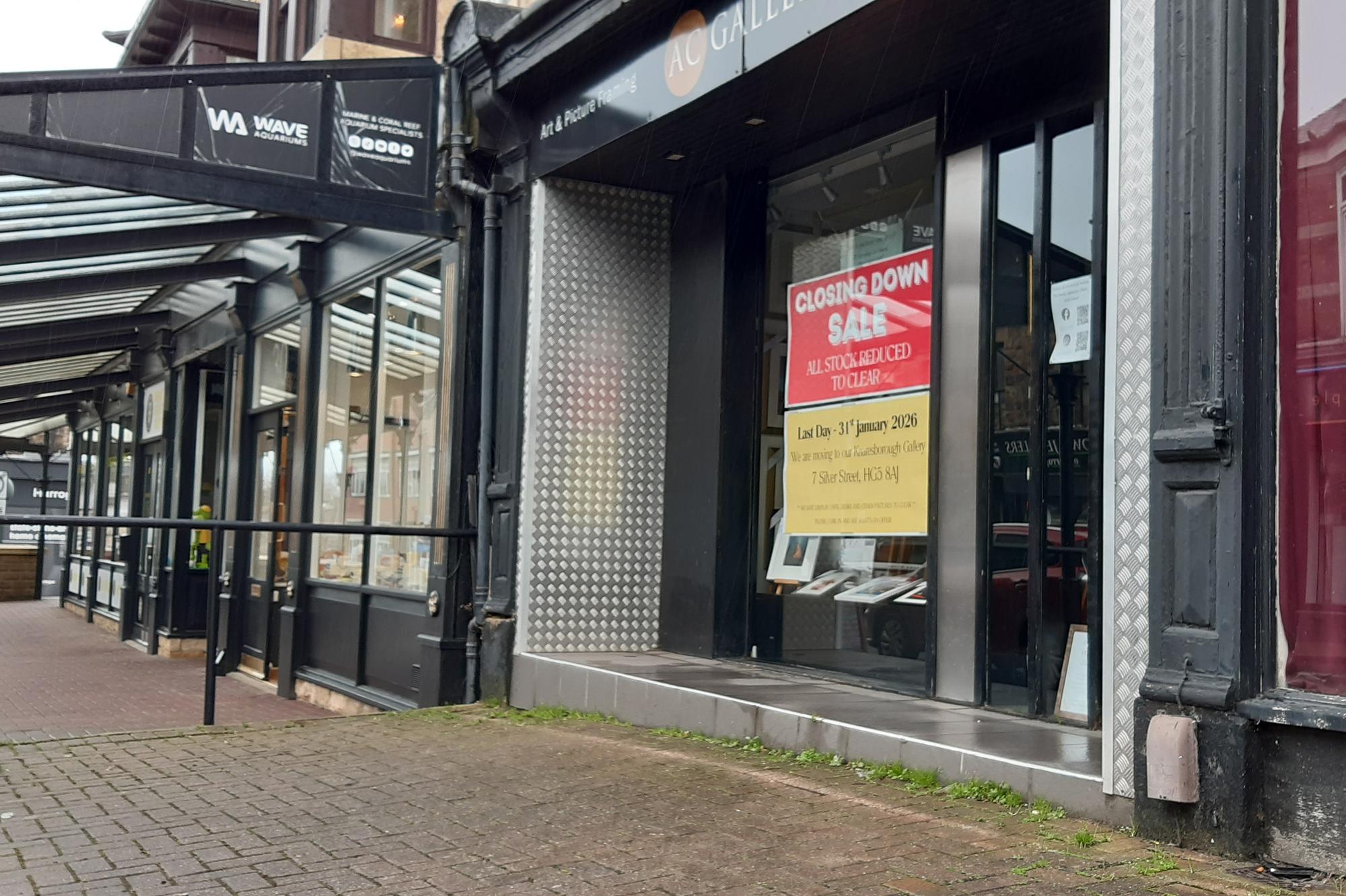 Closing down sale as Harrogate store with a heritage faces its final days