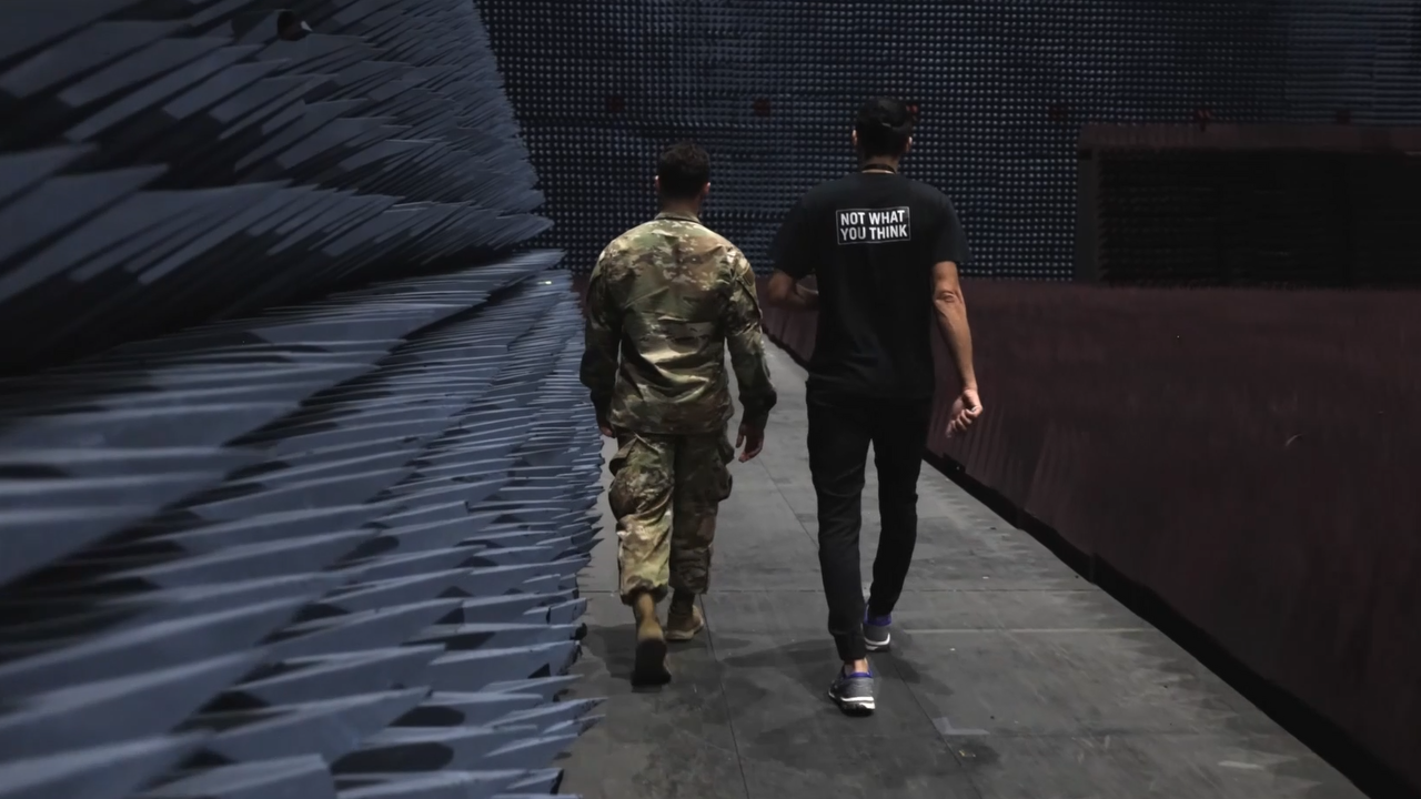 Why the military built a room that absorbs radar
