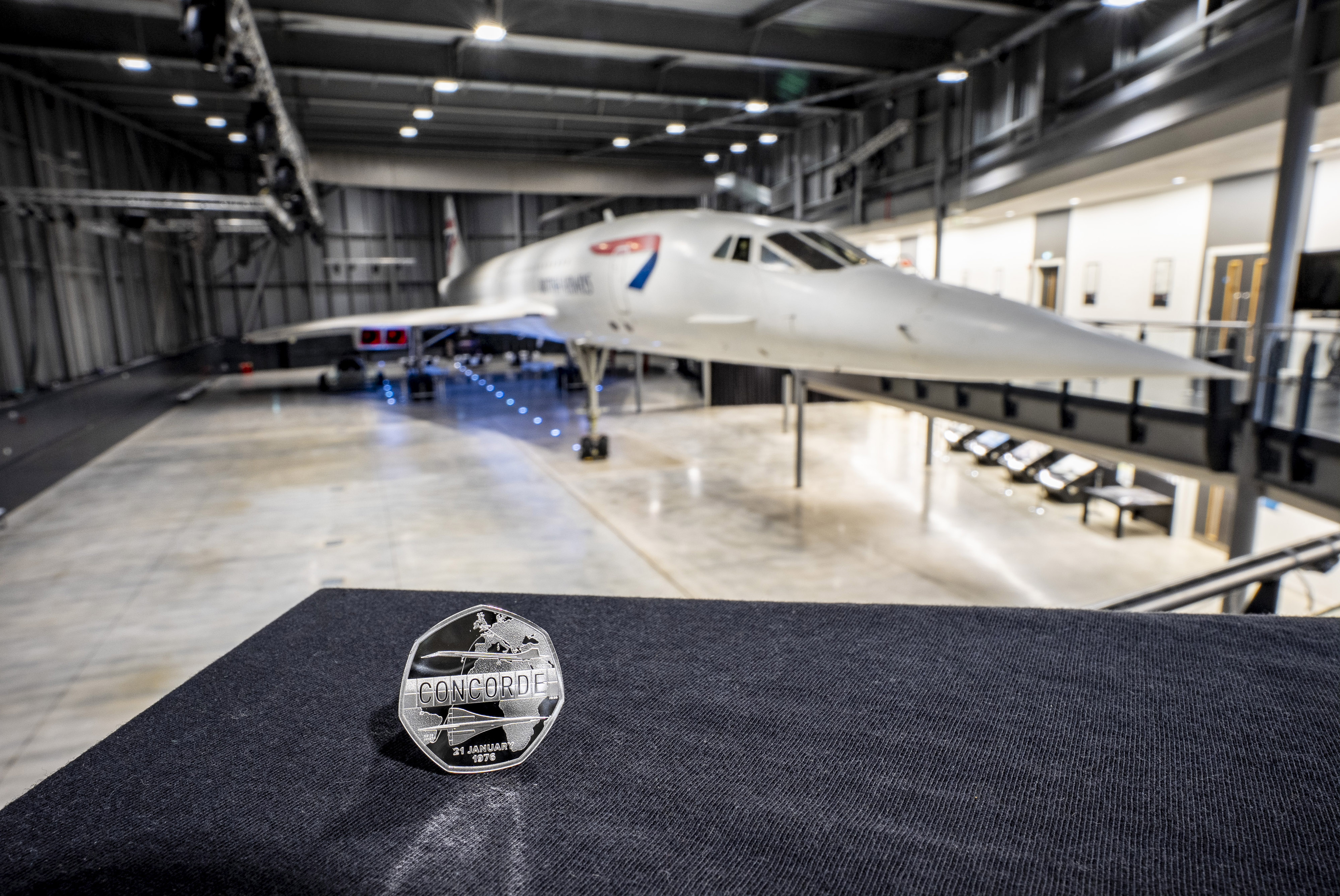 Concorde 50p coin: Royal Mint launches new commemorative plane 50p ...