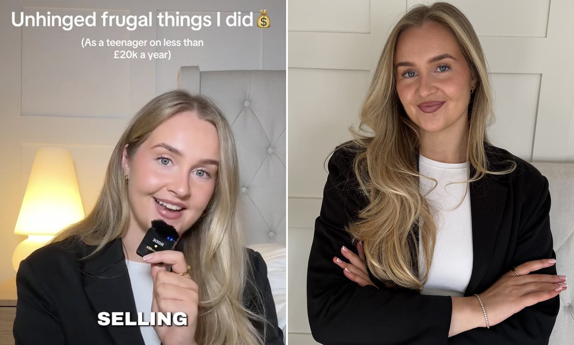 Woman reveals how she saved £100,000 at the age of 26 on a £20,000 ...