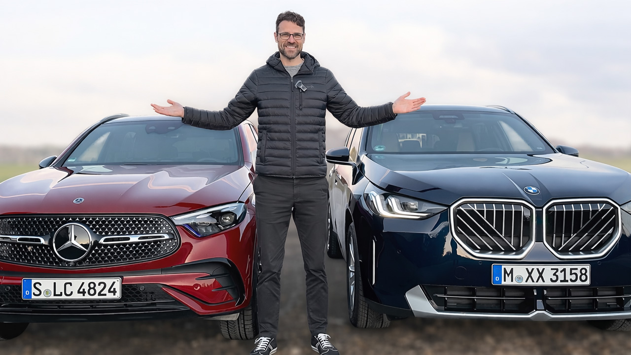 Differences between the Mercedes GLC and the BMW X3