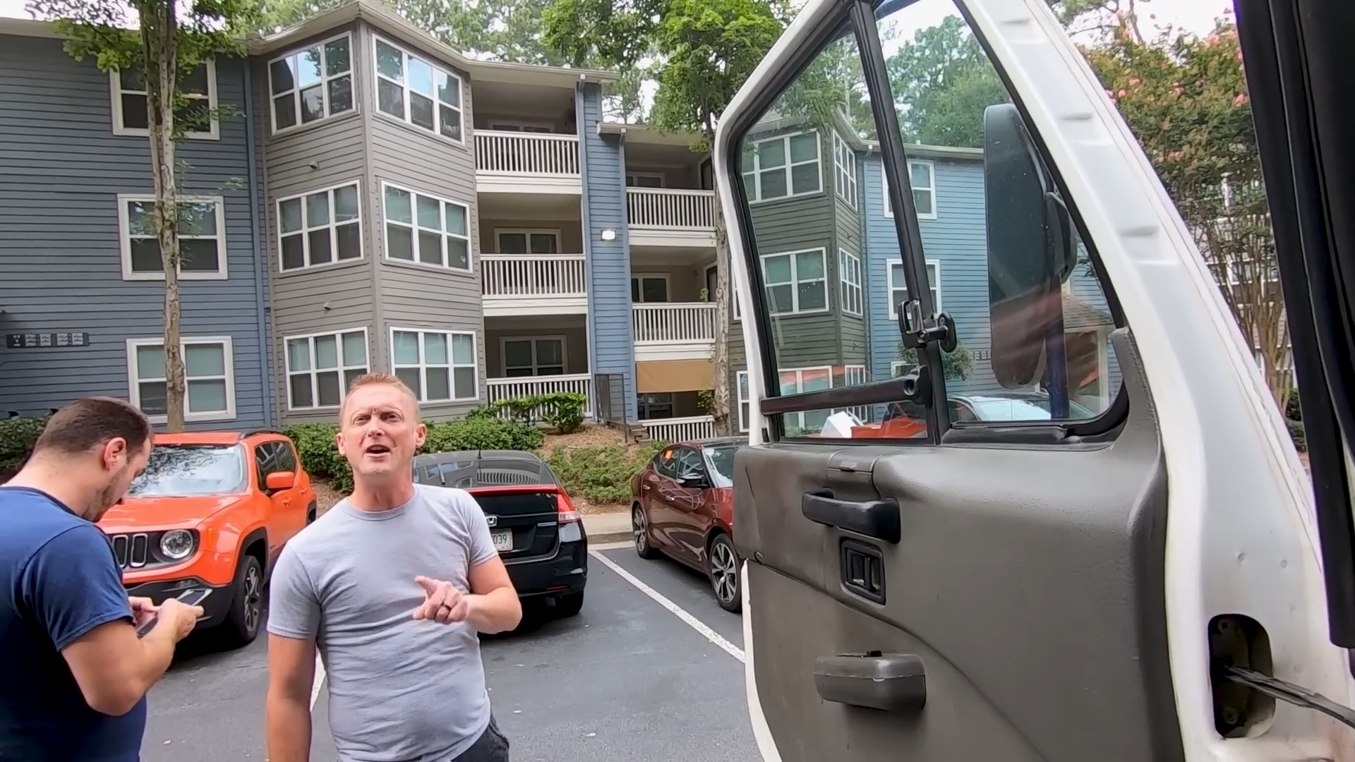 He said the sticker was stolen but had no police report