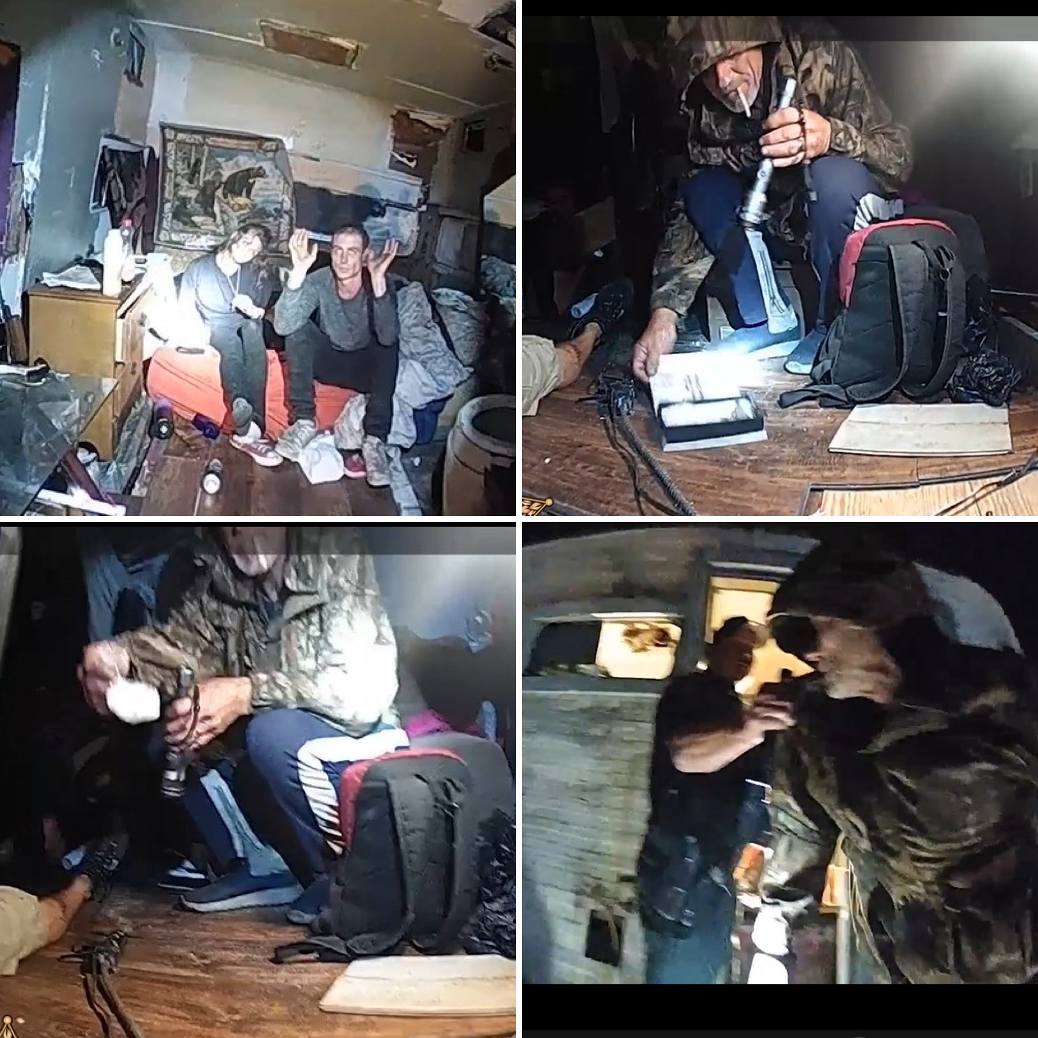 Police officers walk in on alleged drug deal in progress: Bodycam footage