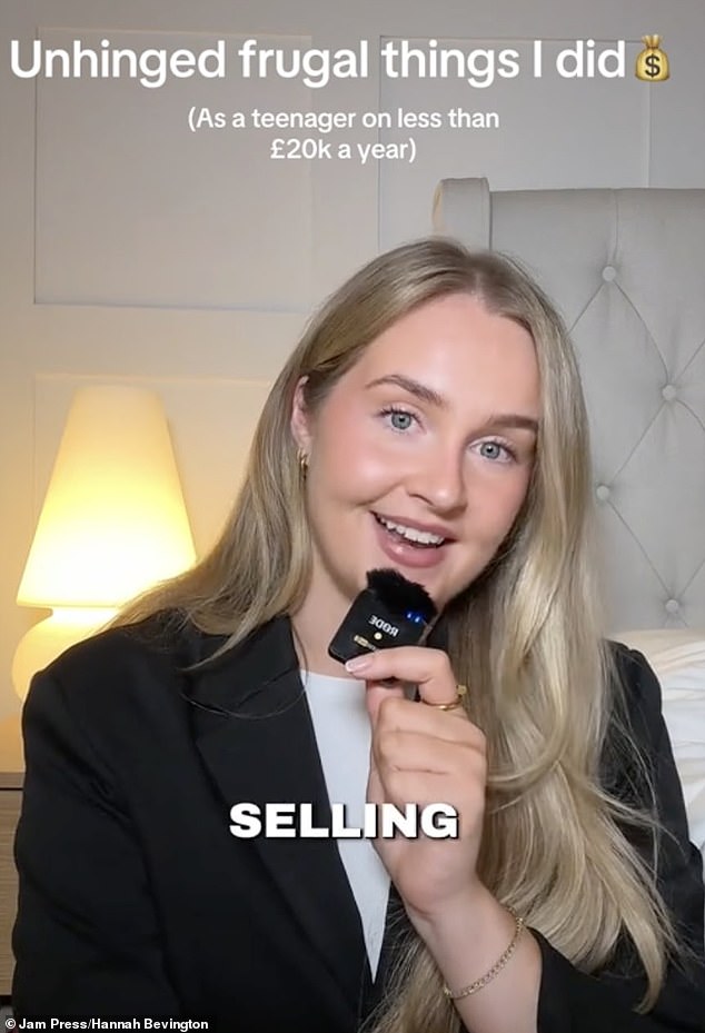 Woman reveals how she saved £100,000 at the age of 26 on a £20,000 ...