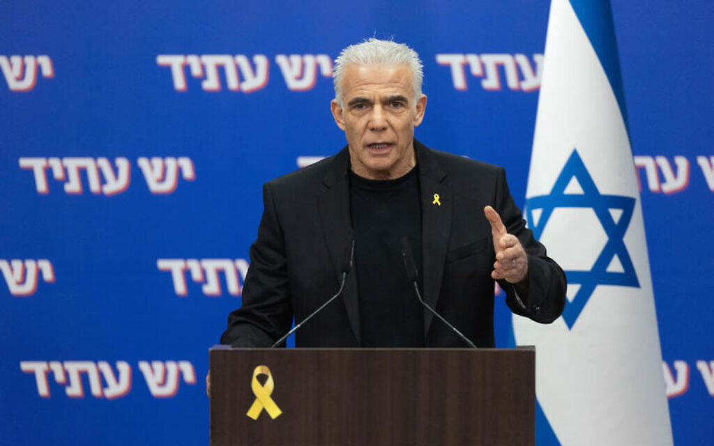 Lapid: Call to ignore Supreme Court exposes IDF soldiers to global ...