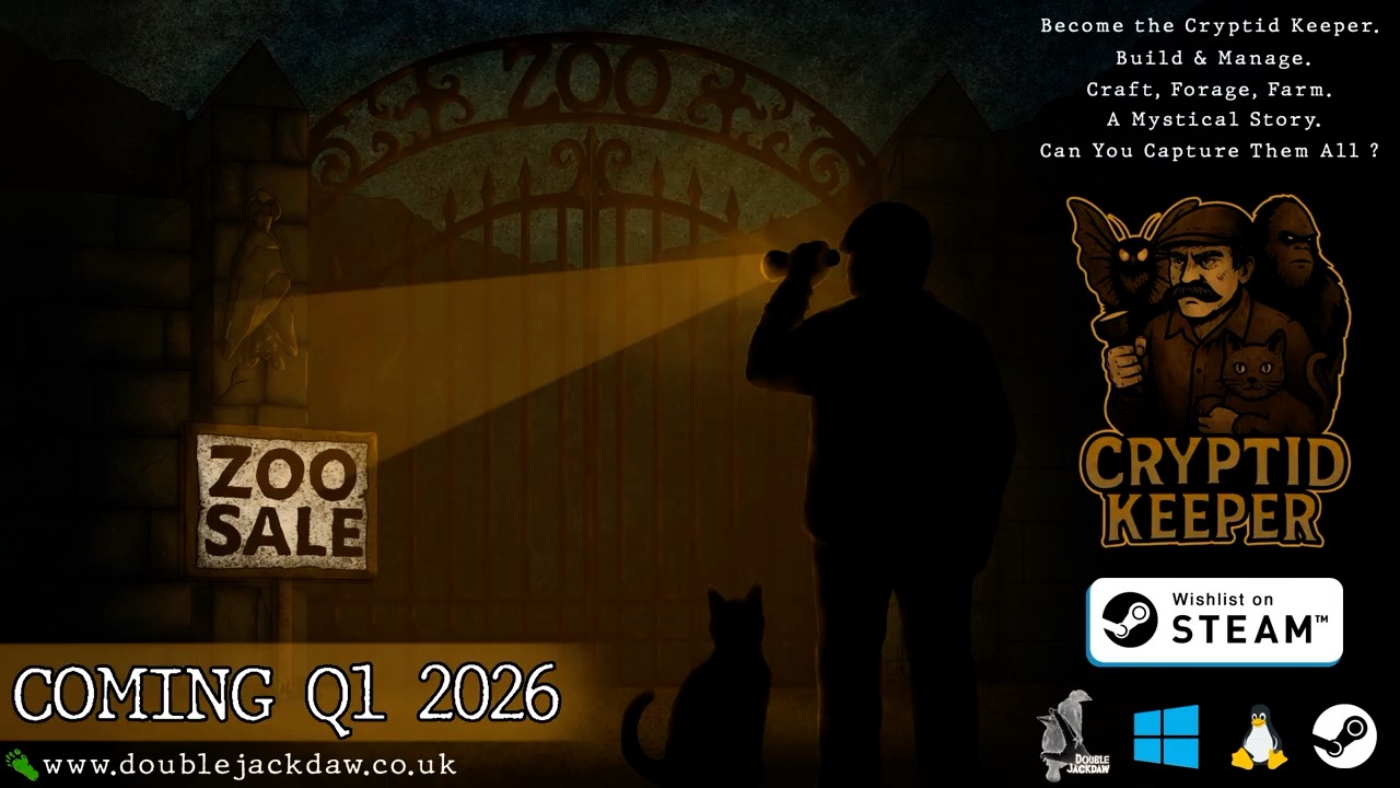 Cryptid Keeper official announcement trailer