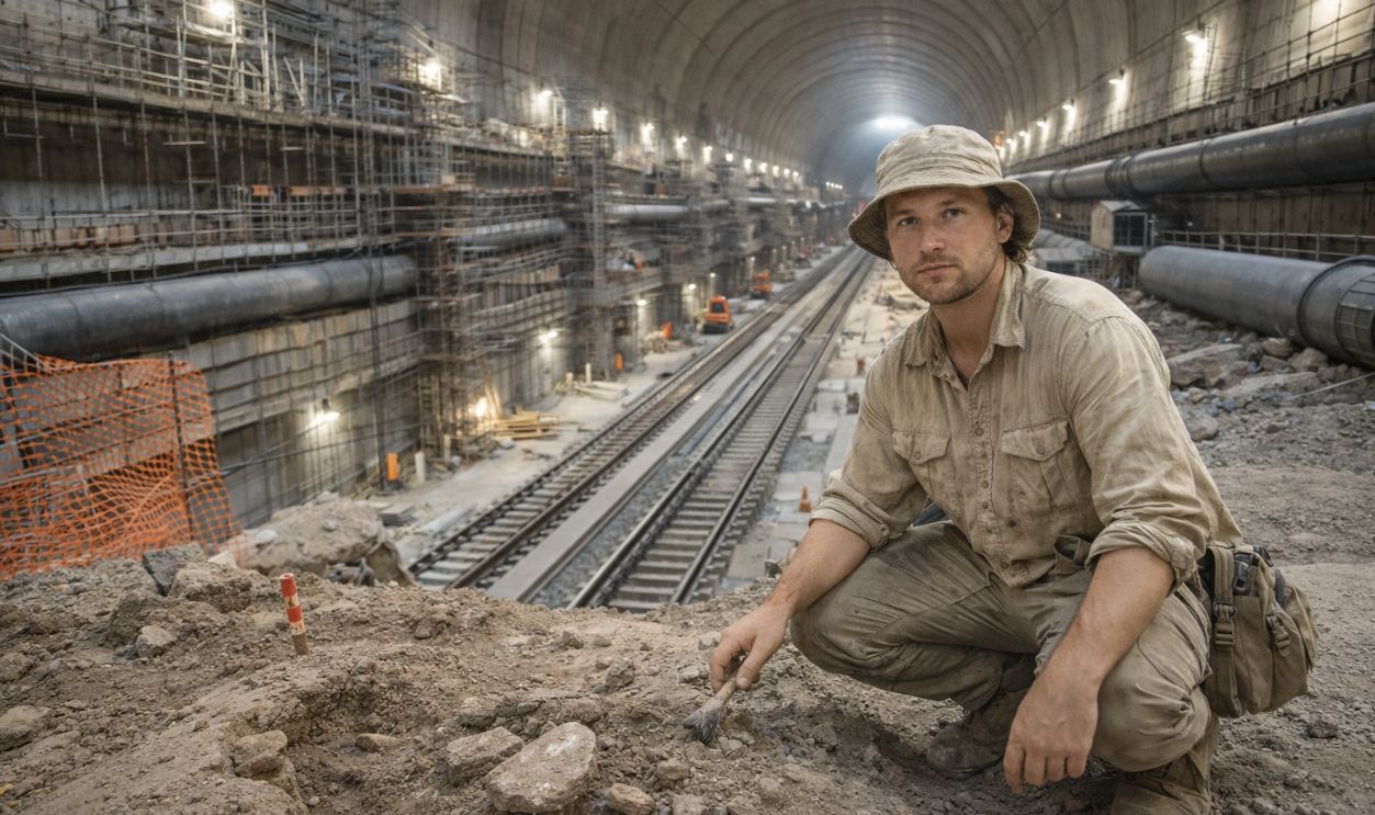 Milan had to stop work on a subway line when workers found a Roman ...