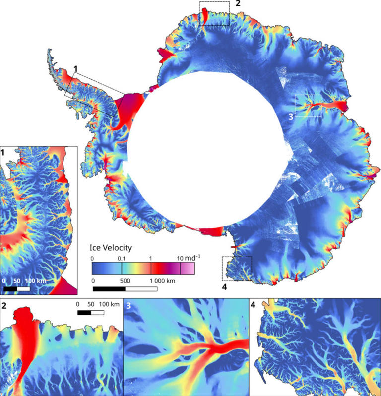 Experts tracked how fast Greenland and Antarctica's ice is moving — the ...