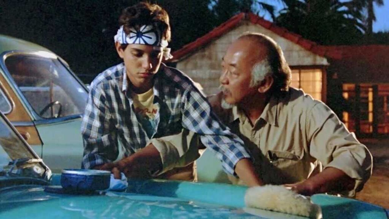 Wax on, wax off: The meaning behind 'The Karate Kid' quote