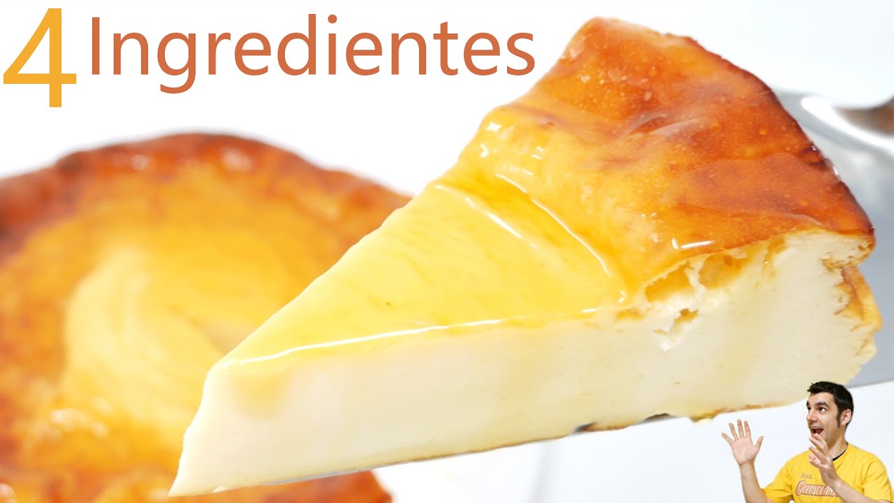 Pastel de yogurt y miel con 4 ingredientes sin gluten