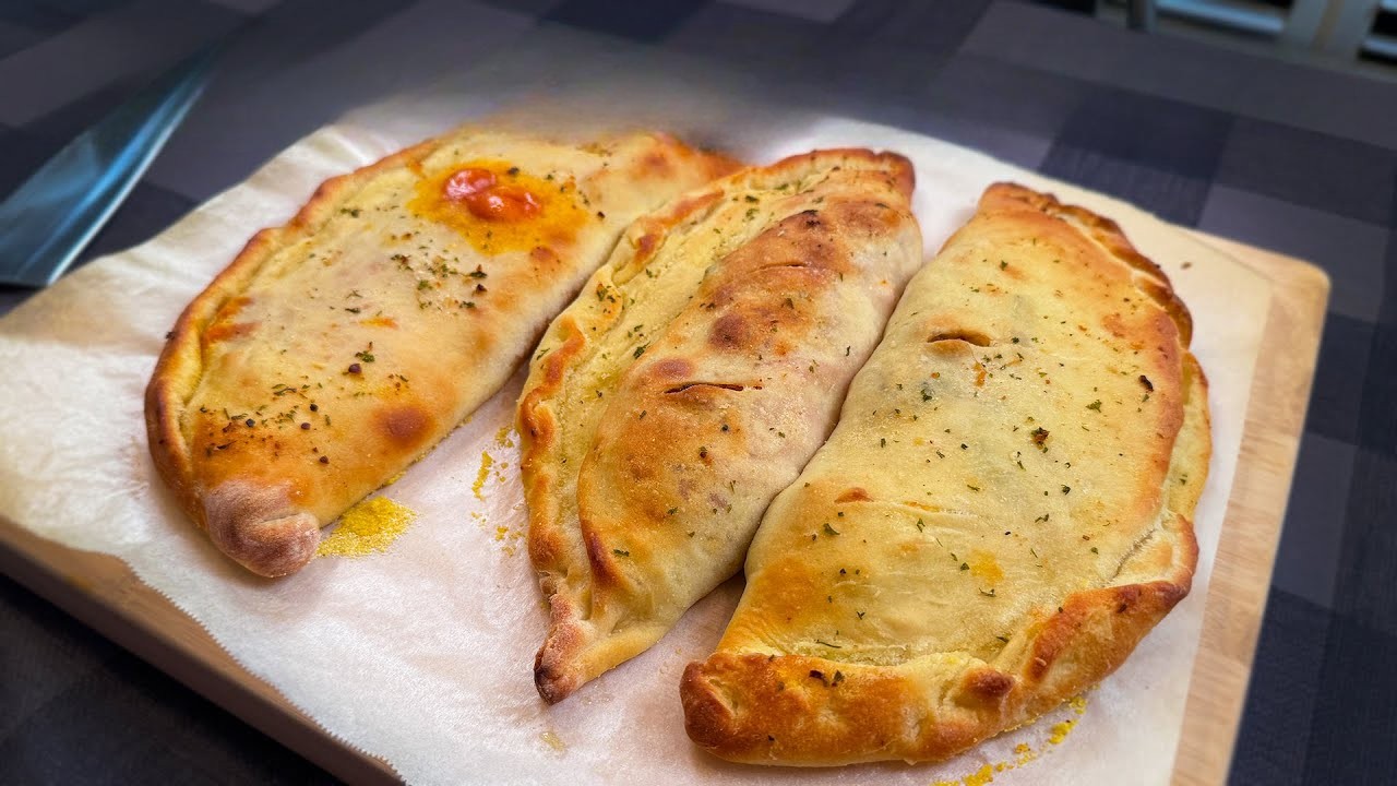 3 huge DIY hot pockets - cook & review