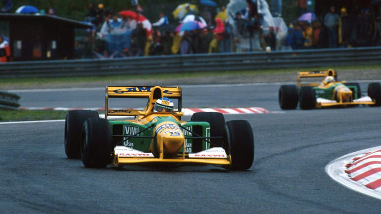 Schumacher’s first Formula One victory car heads to Broad Arrow online ...