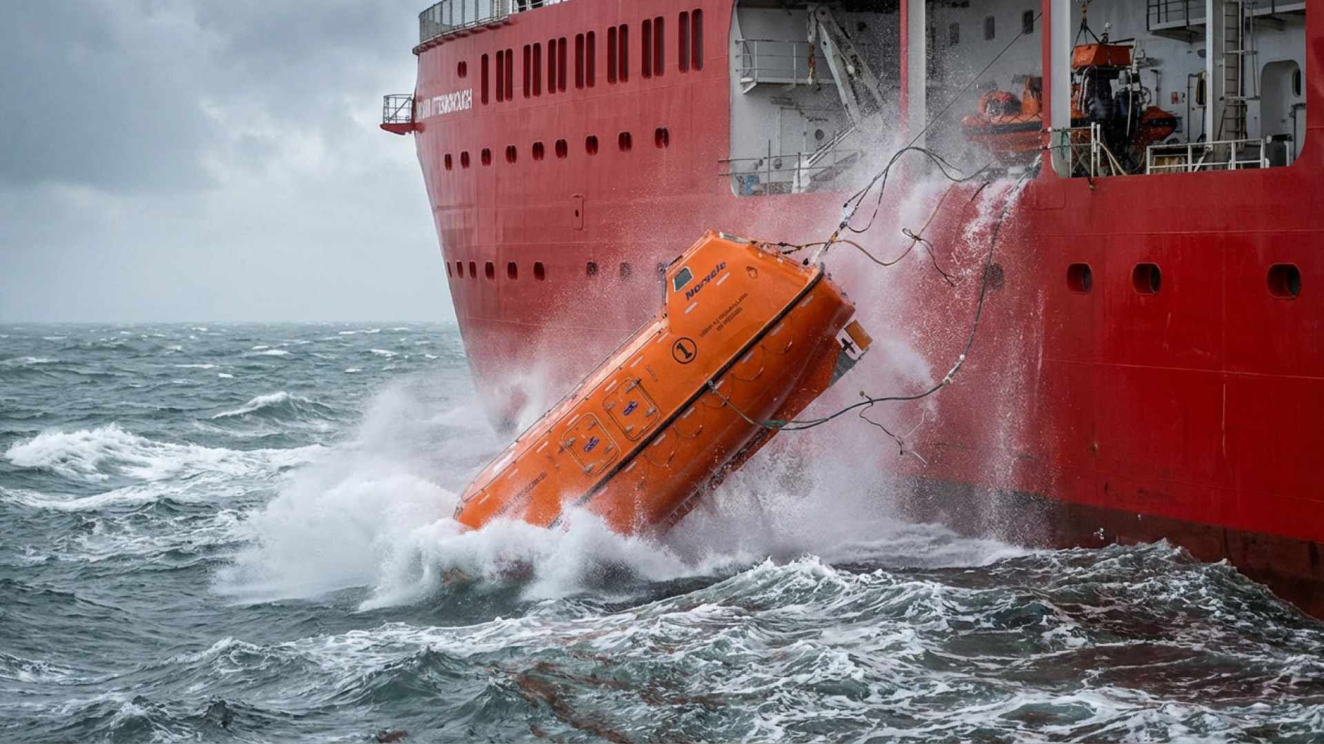 How a brand new research ship dropped its lifeboat, the chain of ...