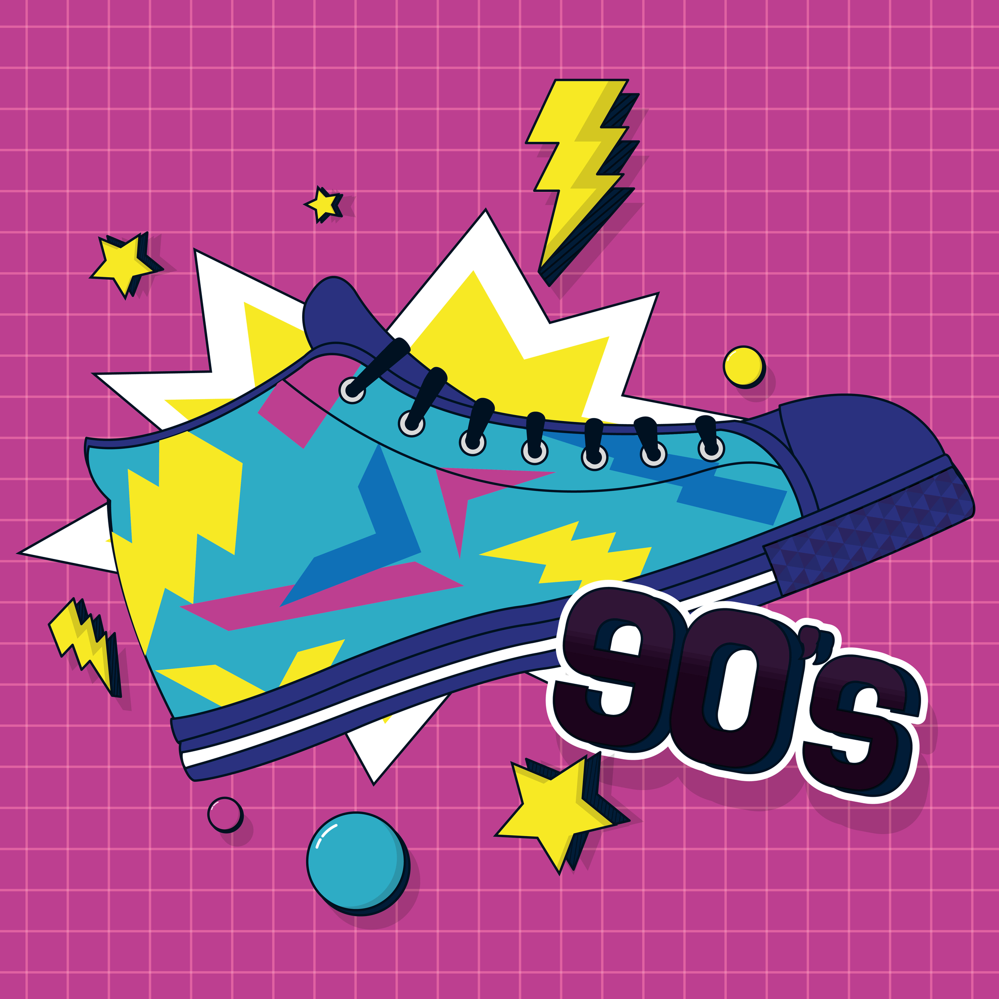 Sneakers that defined 90s street style