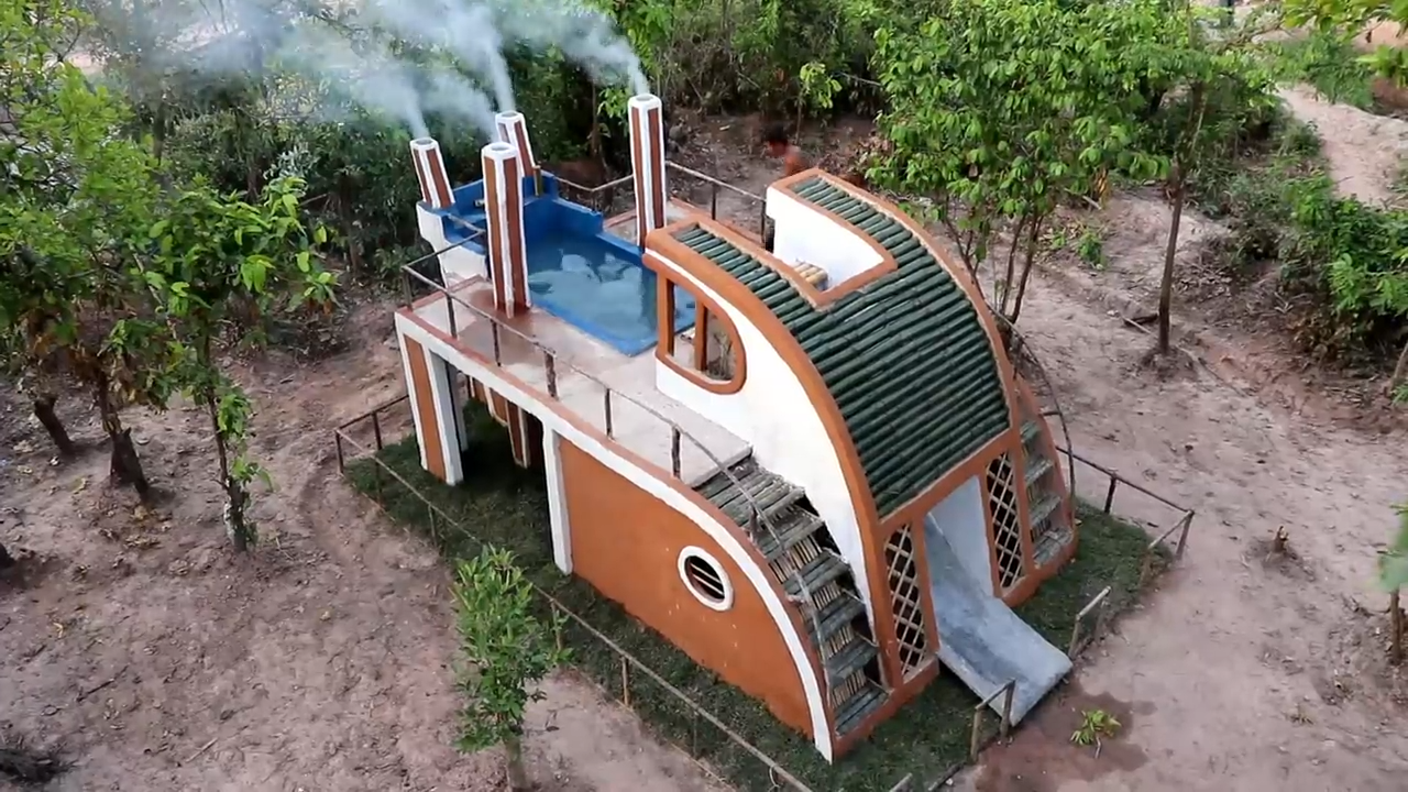Who needs a beach house when you can float in this luxury?