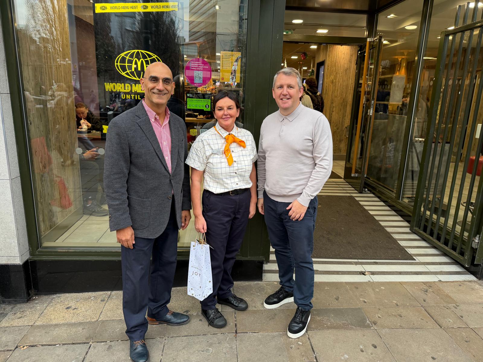 Greater Manchester McDonalds manager wins global prestigious award