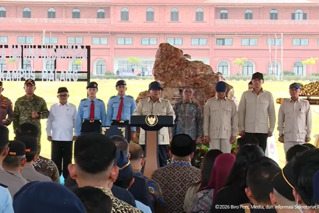 Prabowo resmikan SMA Taruna Nusantara Malang, puji para alumni