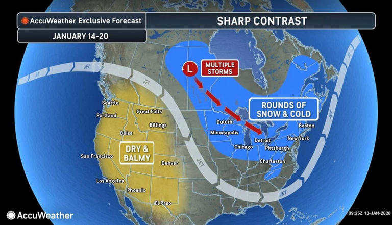 Here's timing for new winter storm: Where, when snow, sleet, strong ...