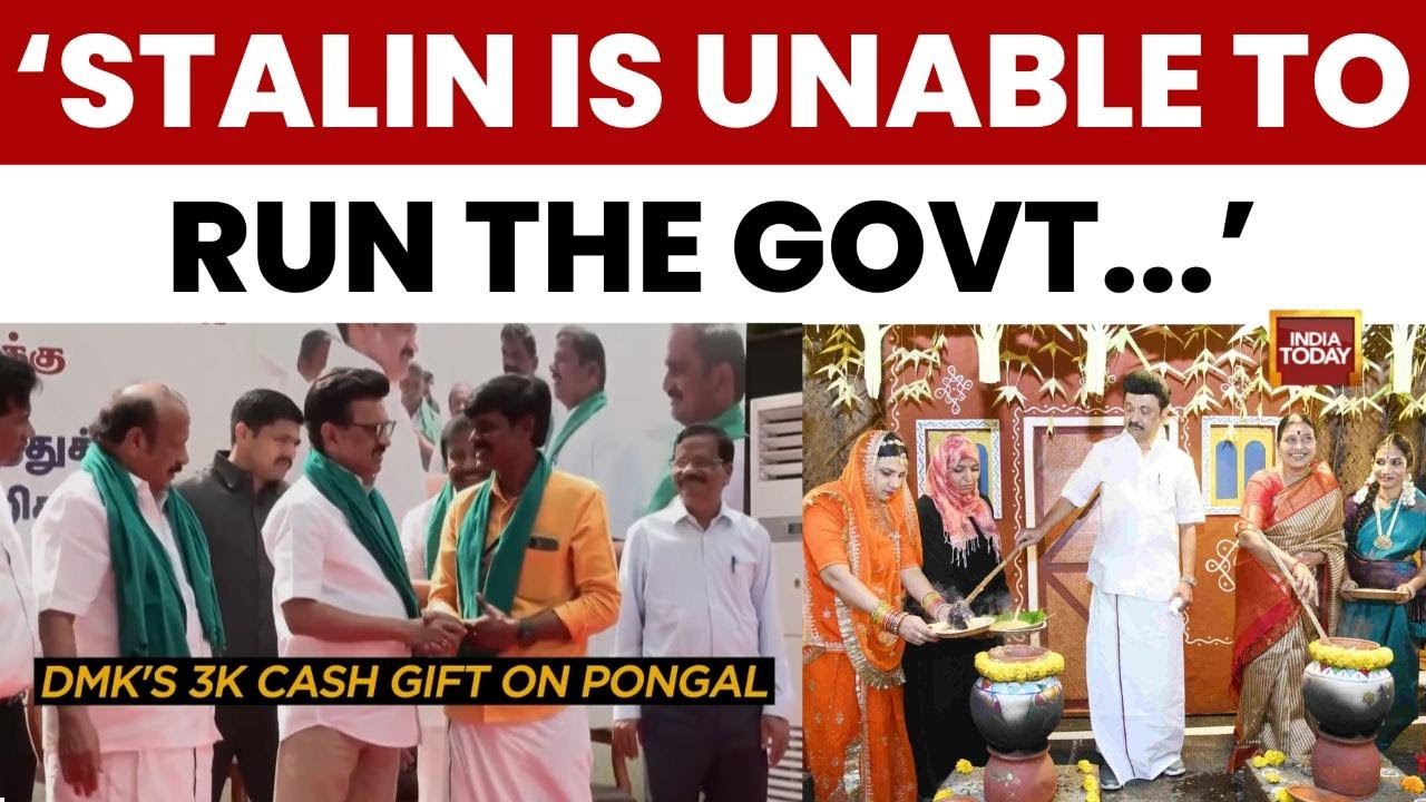 MK Stalin's Pongal message sparks row | Centre–state clash over funds ...