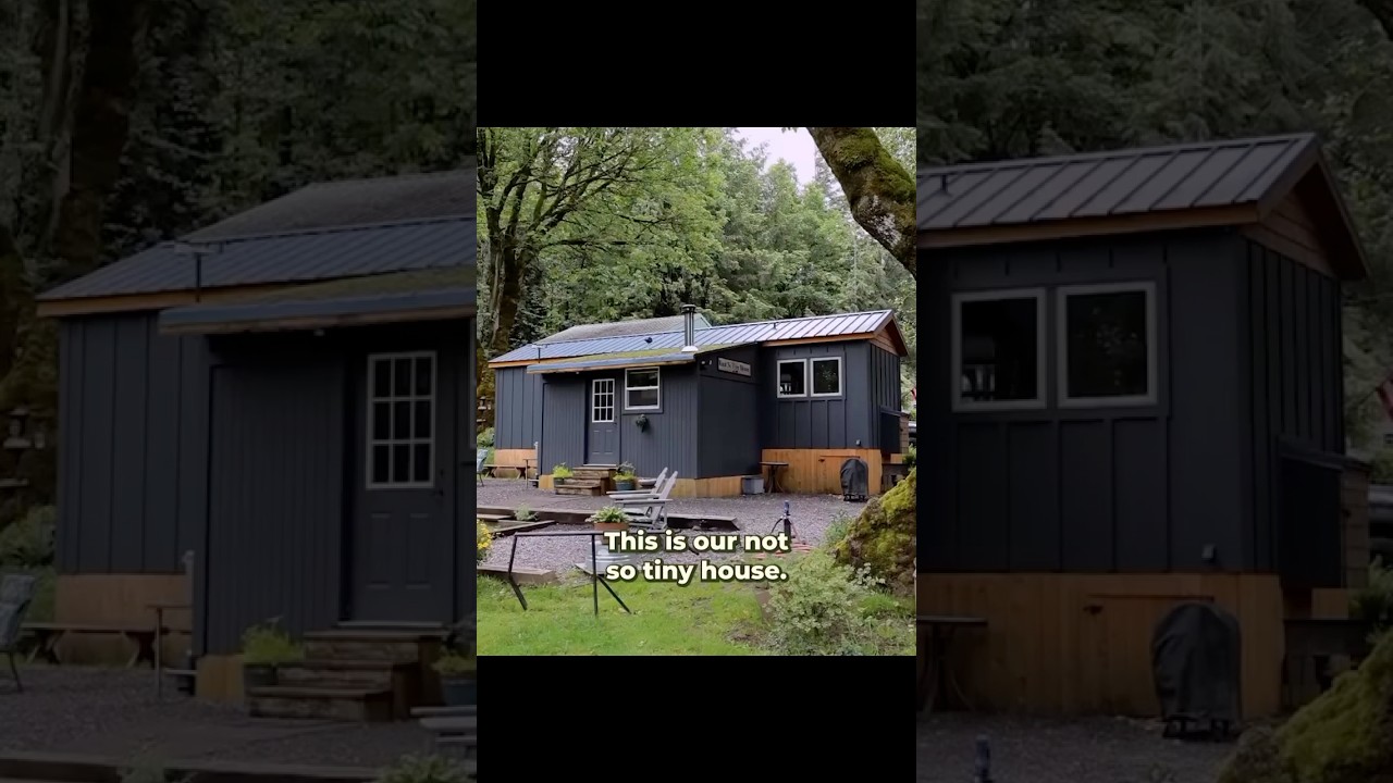 Family built a not so tiny house!