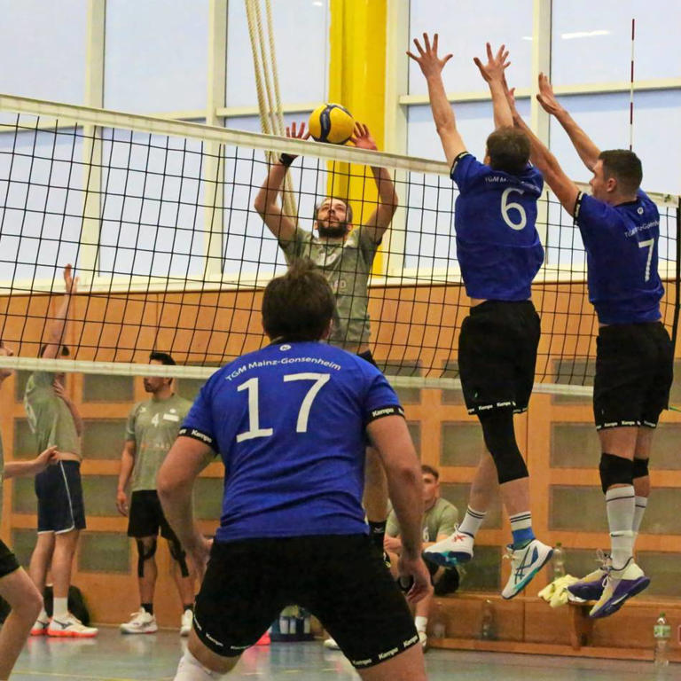 SVK-Volleyballer bieten Spitzenreiter Mainz ordentlich Paroli