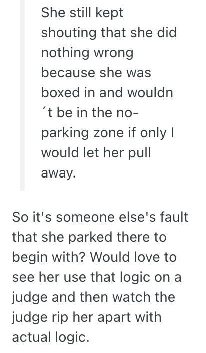 Driver demanded a construction worker move so she could get her parked ...