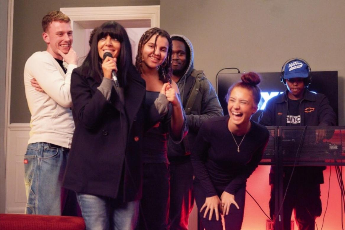 Traitors star Claudia Winkleman visits Sussex youth project