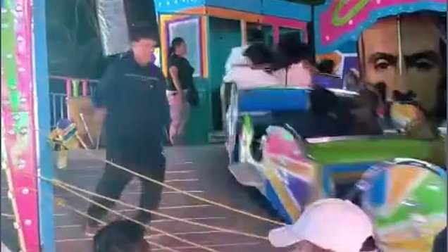 Drunk ride operator arrested after trapping passengers and sending ride ...