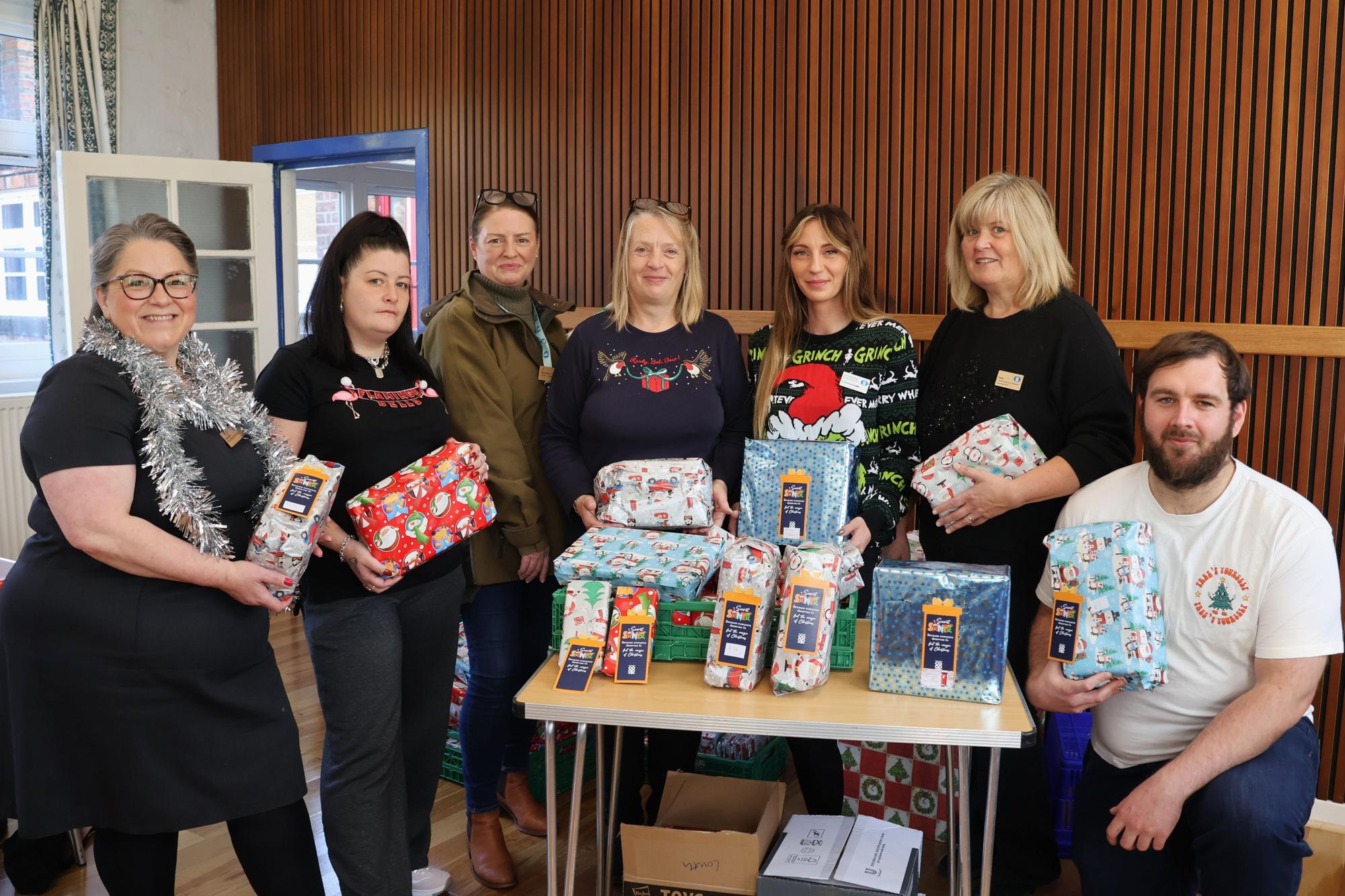 Hundreds of people supported with Christmas donations