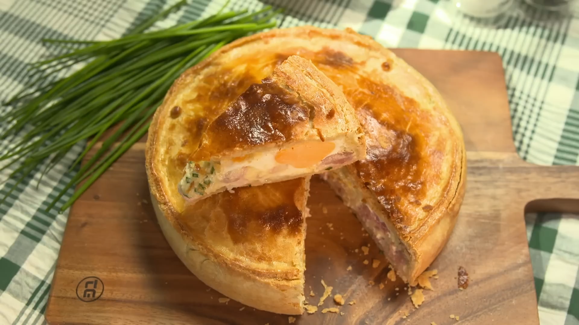 A comforting bacon and egg pastry that’s always a hit