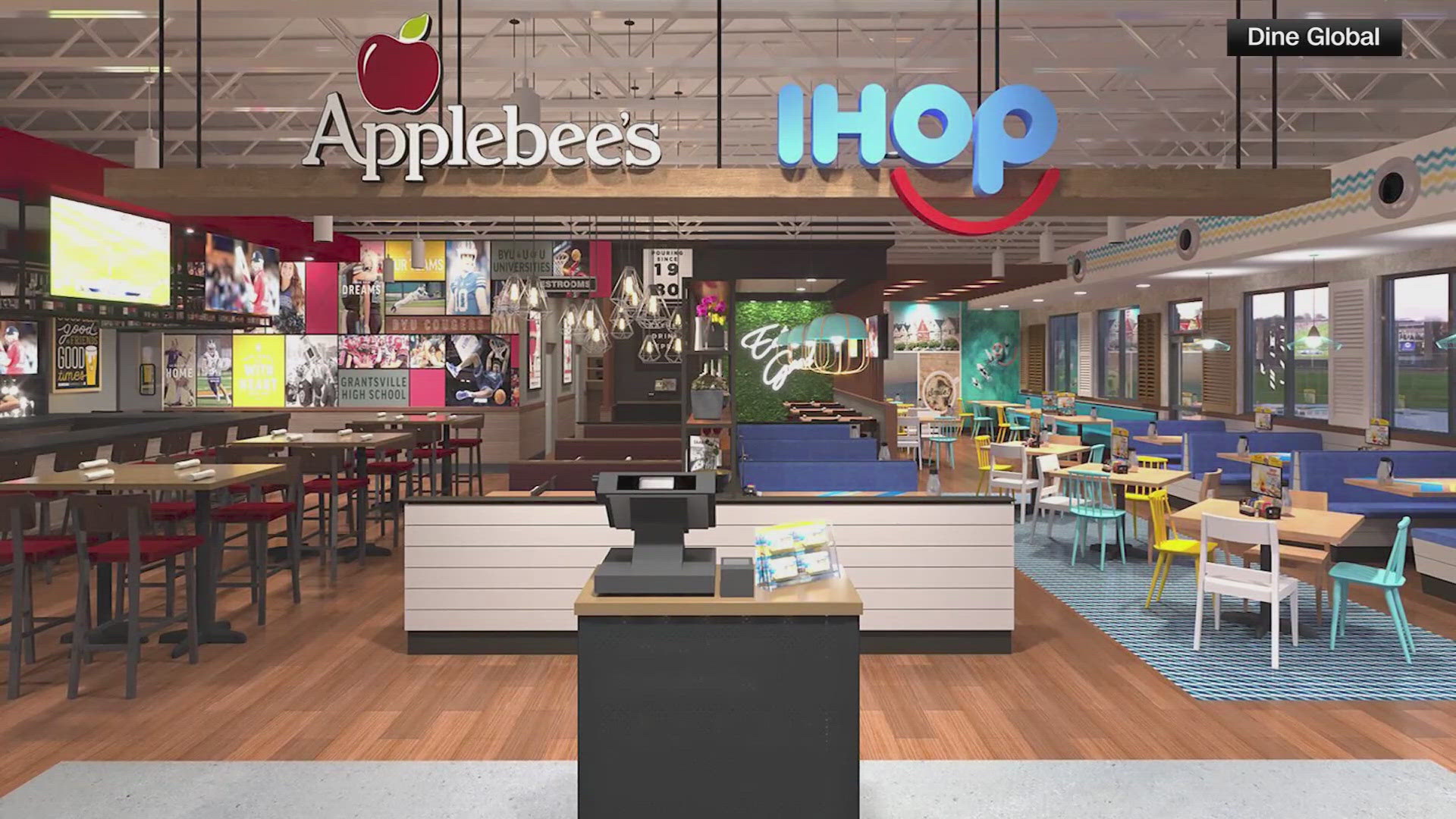Applebee's, IHOP combine in Dallas Love Field