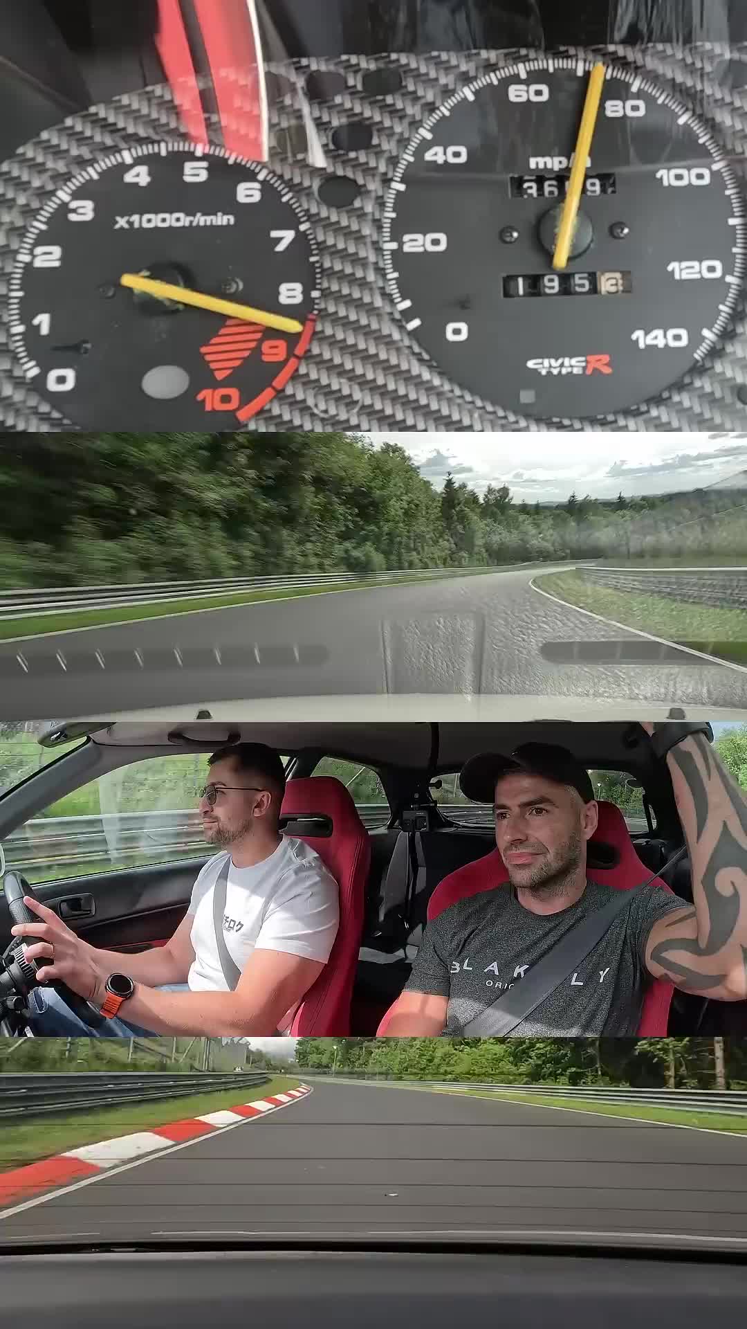 Returning to racing in a classic Civic Type R