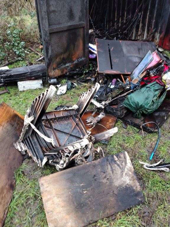 Arson attack at Fant Wildlife Nature Reserve destroys £5,000 worth of ...