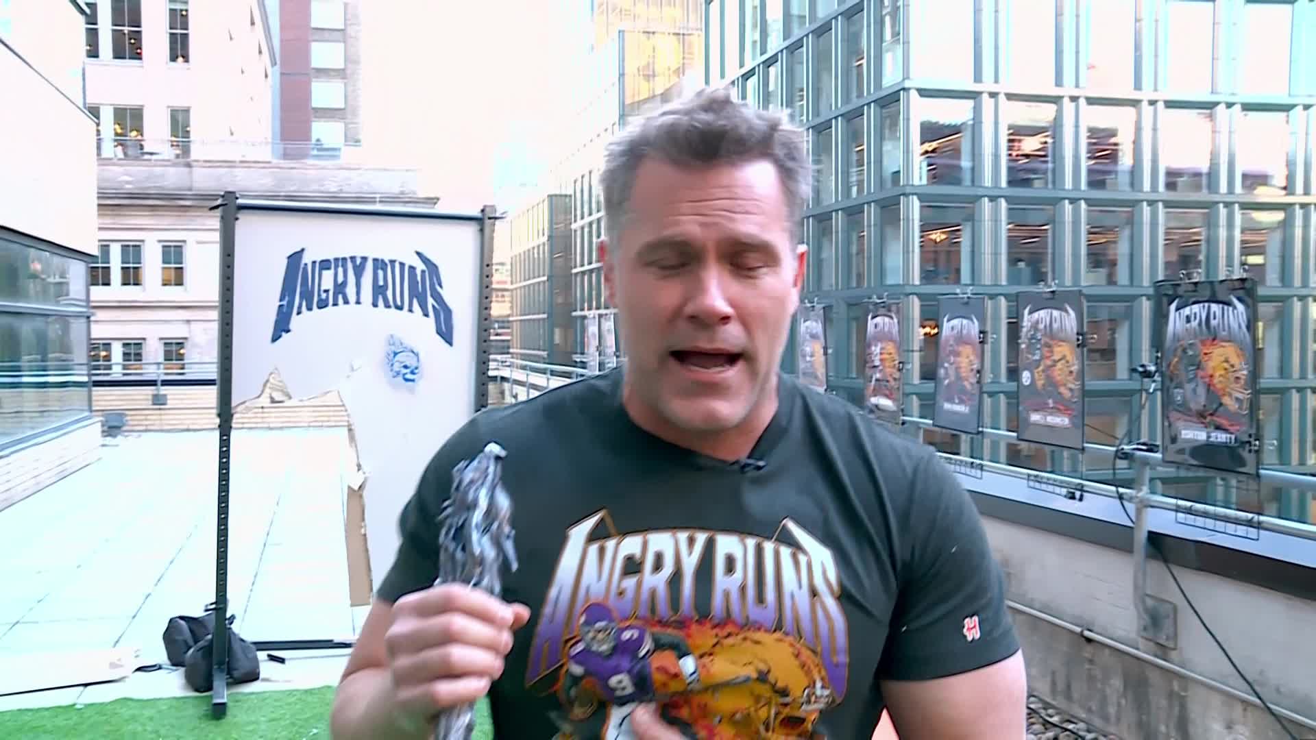 Kyle Brandt crowns Wild Card Weekend Angry Runs winner 'GMFB'